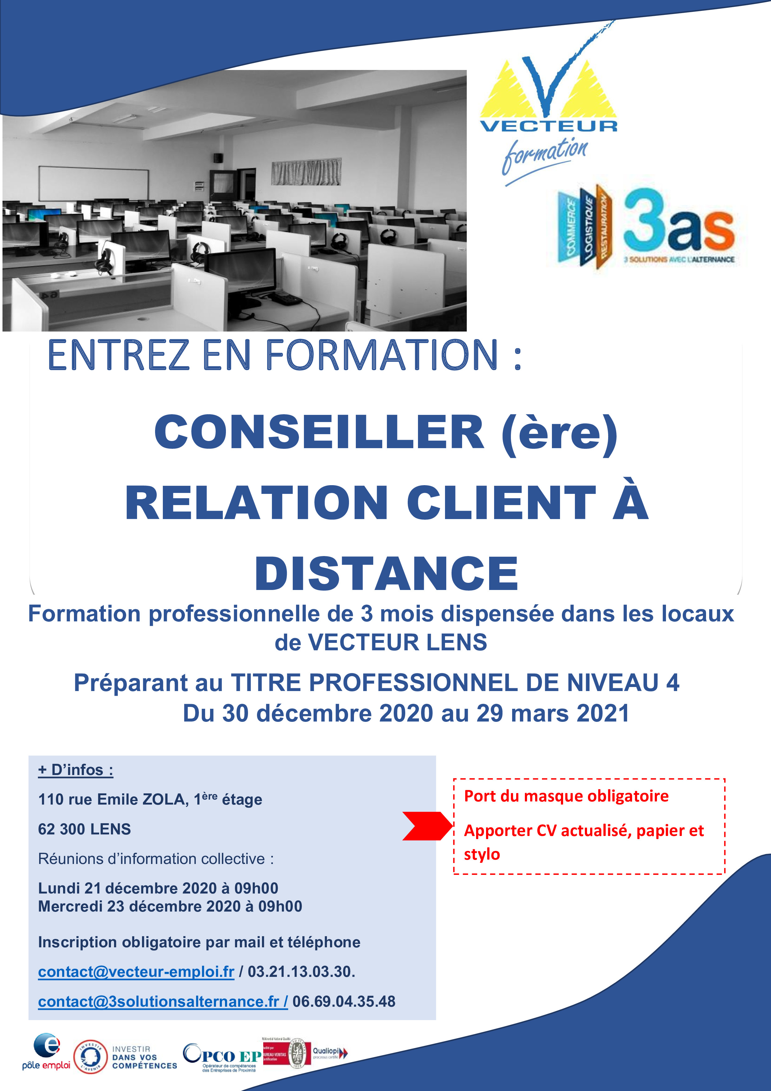 TP CRCD – VECTEUR FORMATION